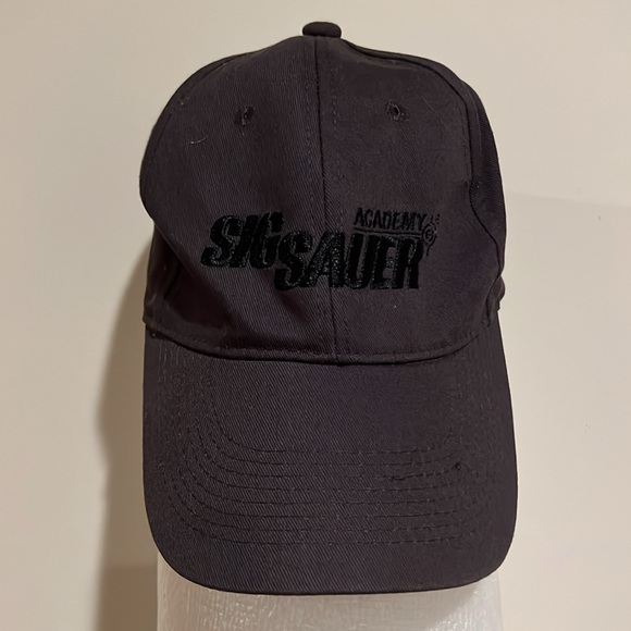 Accessories | Sig Sauer Academy Cap Charcoal Gray Adjustable With ...